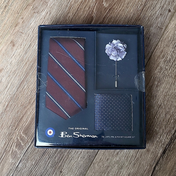 Ben Sherman | Accessories | Nib Ben Sherman Tie 3 Piece Set | Poshmark
